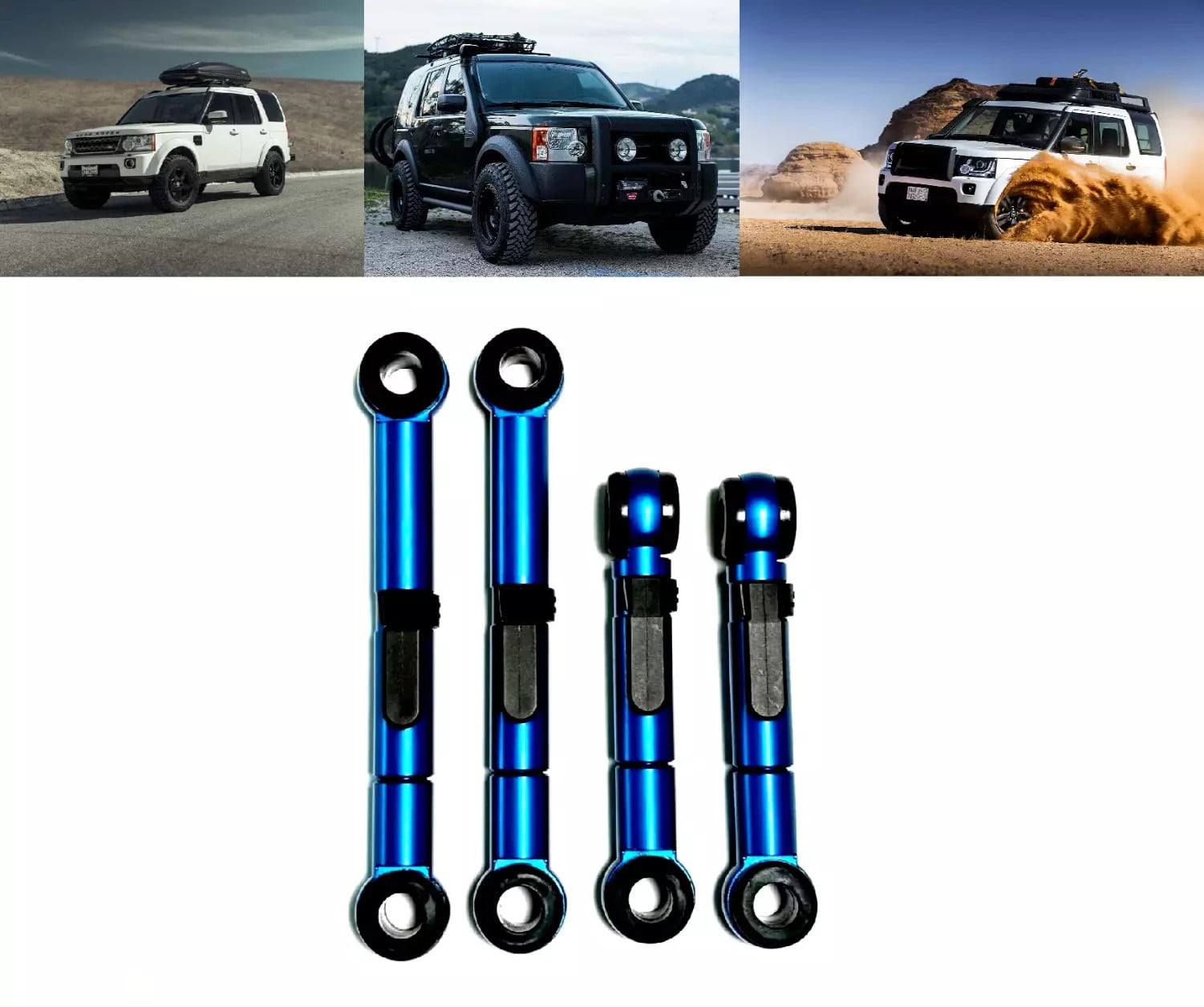 ANODIZED COBALT BLUE ALUMINUM FULLY ADJUSTABLE WITH 2 SETTINGS ...