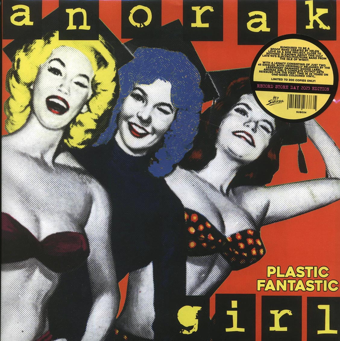 Anorak Girl - Plastic Fantastic (LP, S/Sided, RSD, Comp, Ltd, Red) (Mint (M)) - Walmart.com