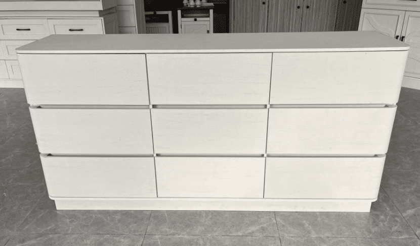 ANPOO Modern 9 Drawers Dresser for Bedroom, 63'' Wide Handleless Chest ...
