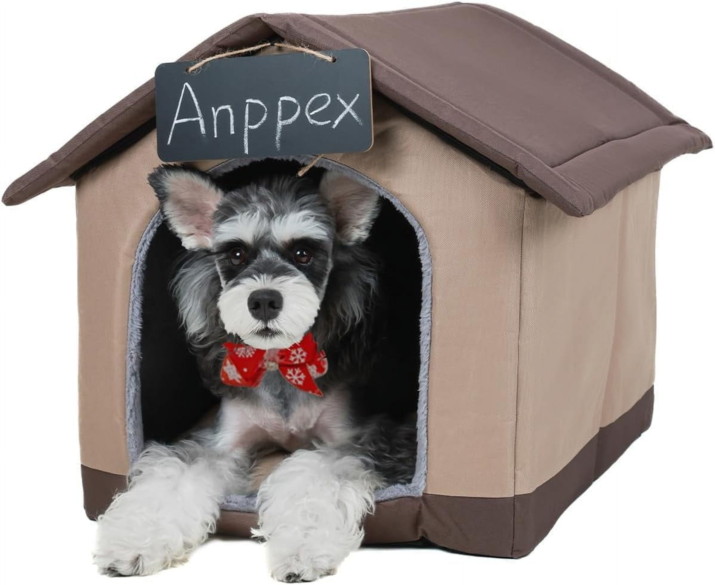 ANPPEX Cozy Dog House Indoor, Indoor Dog House for Small Dogs and Cats ...