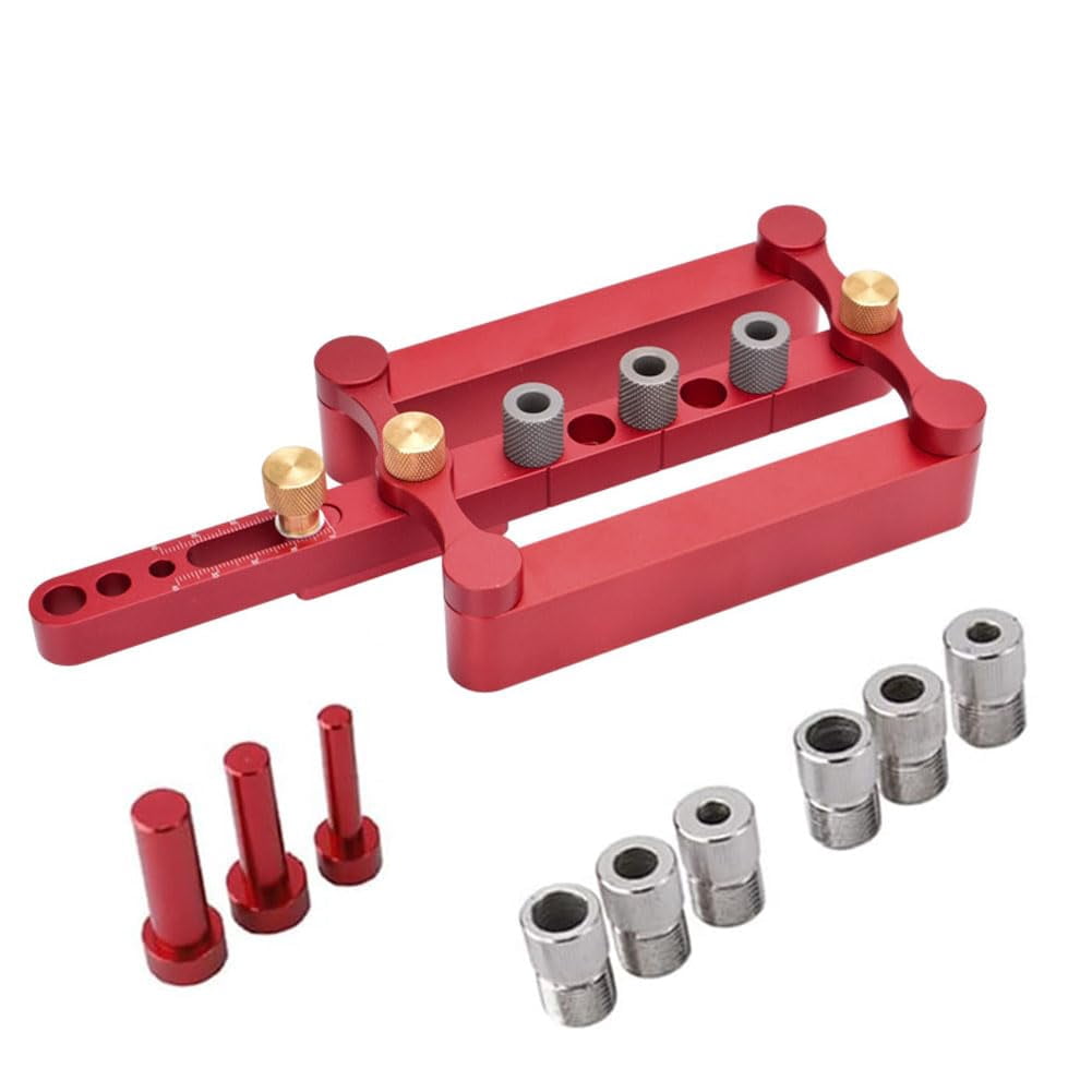 ANPTGHT Self Centering Doweling Jig Woodworking Joinery Hole Drill ...