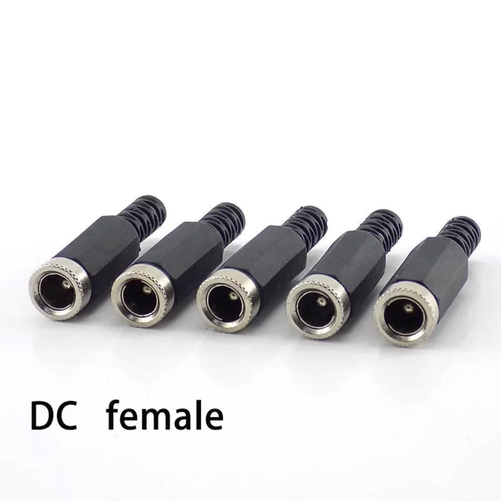 ANPWOO 10pcs DC power connector soldering 5.5x2.1mm Female DC jack ...