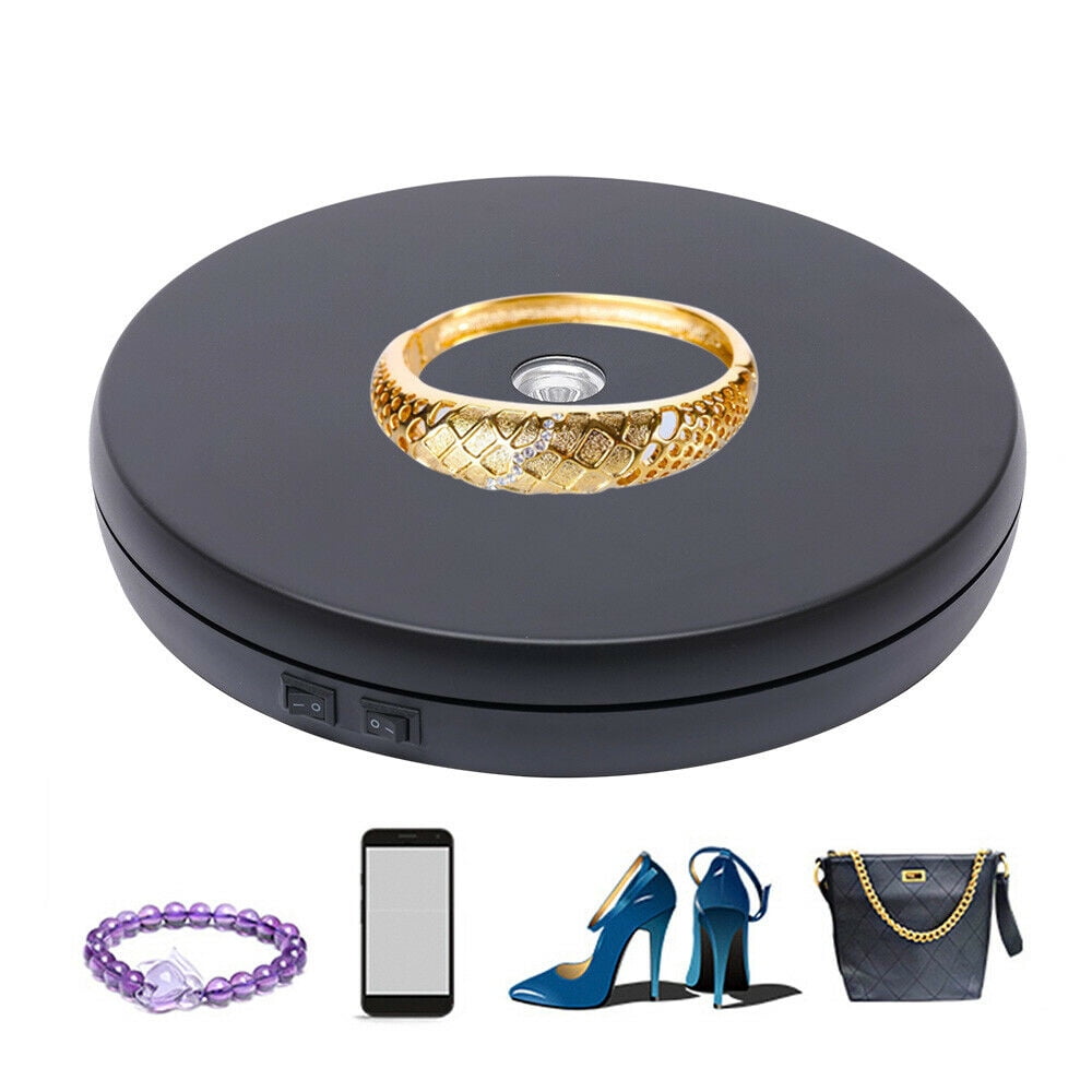 ANQIDI 10" Motorized Rotating Display Stand ABS 360 Degree Photography ...
