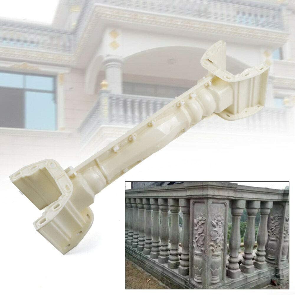 ANQIDI 35" DIY Balustrades Mold Roman Column Railing Concrete Plaster ...