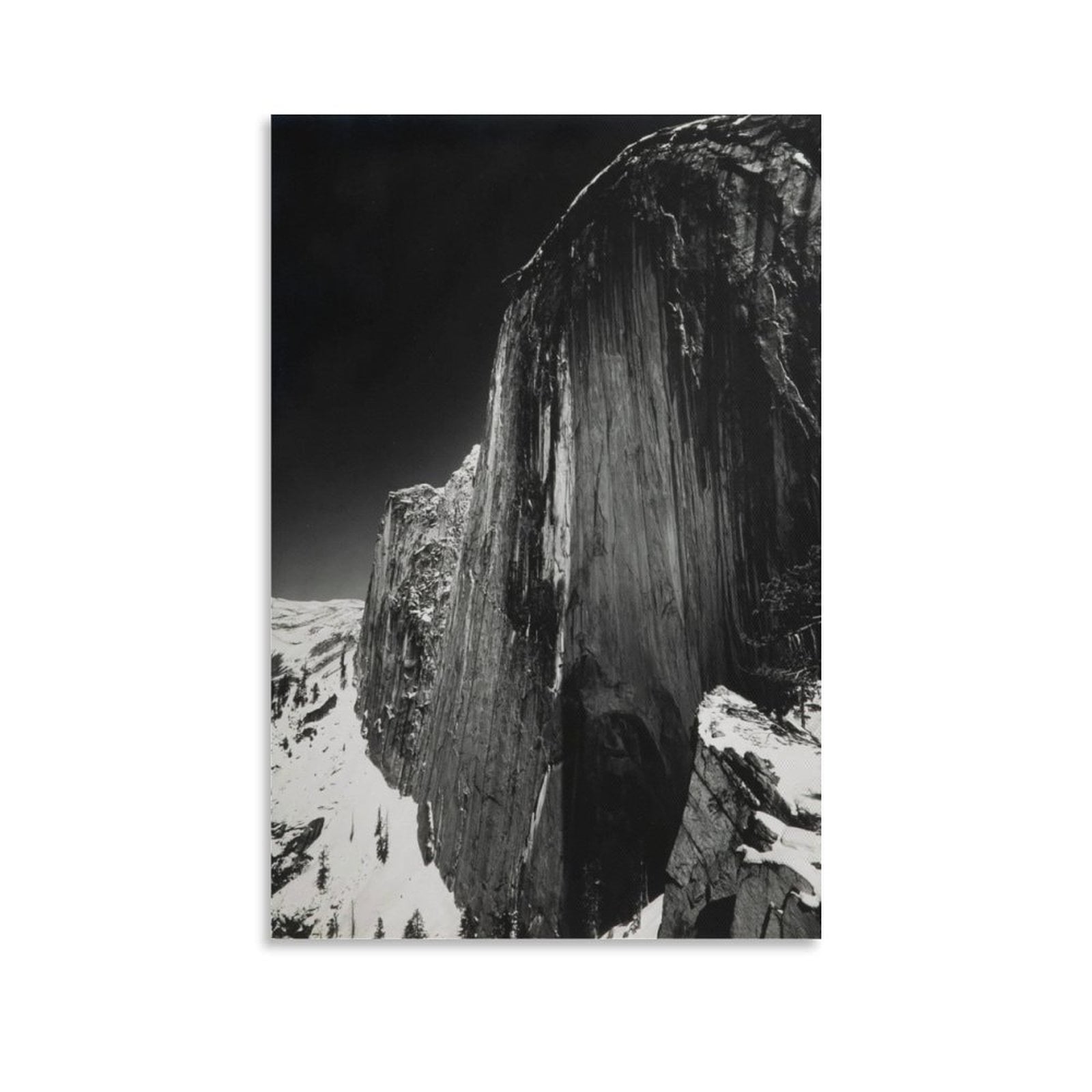 ANSEL ADAMS Monolith Poster Cool Artworks Painting Wall Art Canvas ...