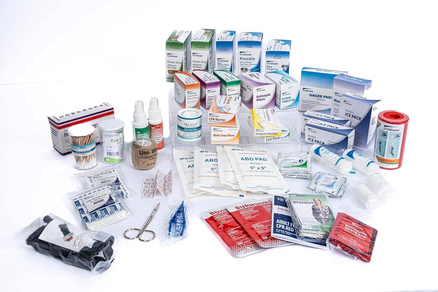 ANSI/OSHA-Compliant First Aid Refill Kit for Wall-Mount Cabinets (Class ...