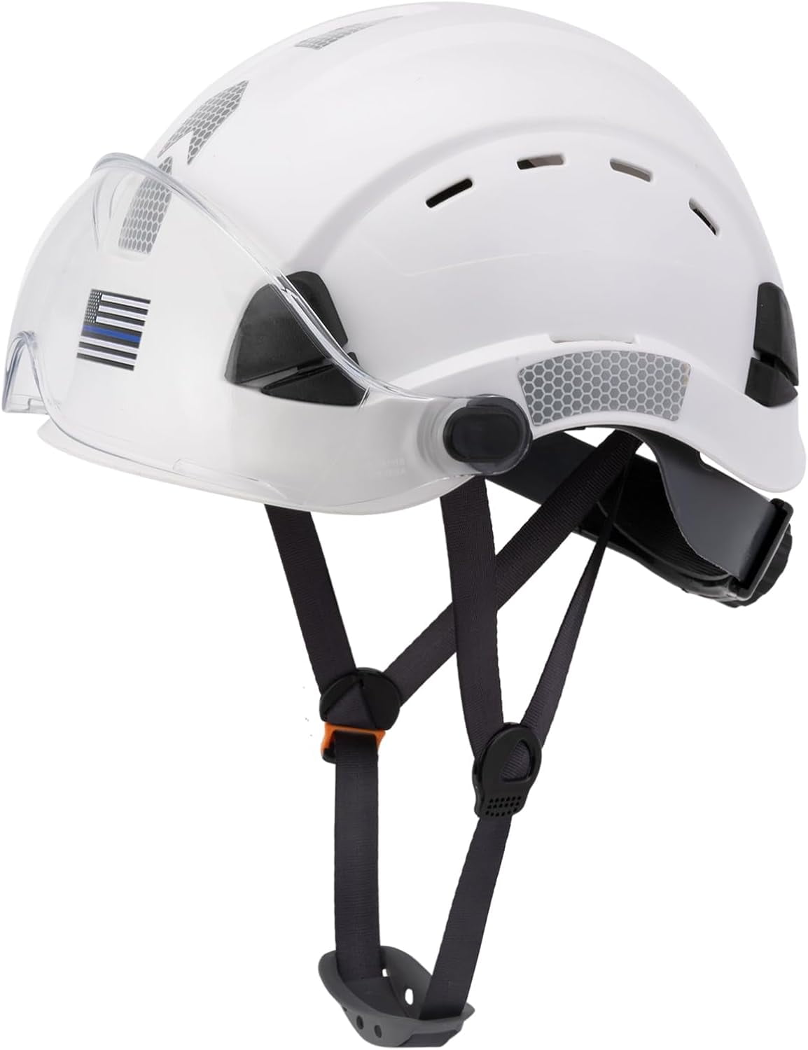 ANSI Z89.1 Approved OSHA Hard Hat with Visor Work Construction Safety ...
