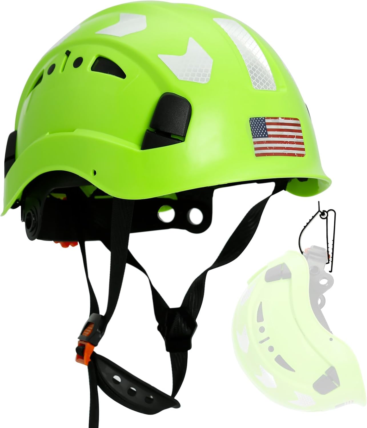 ANSI Z89.1 Type OSHA Approved Construction Safety Hard Hat with Chin ...