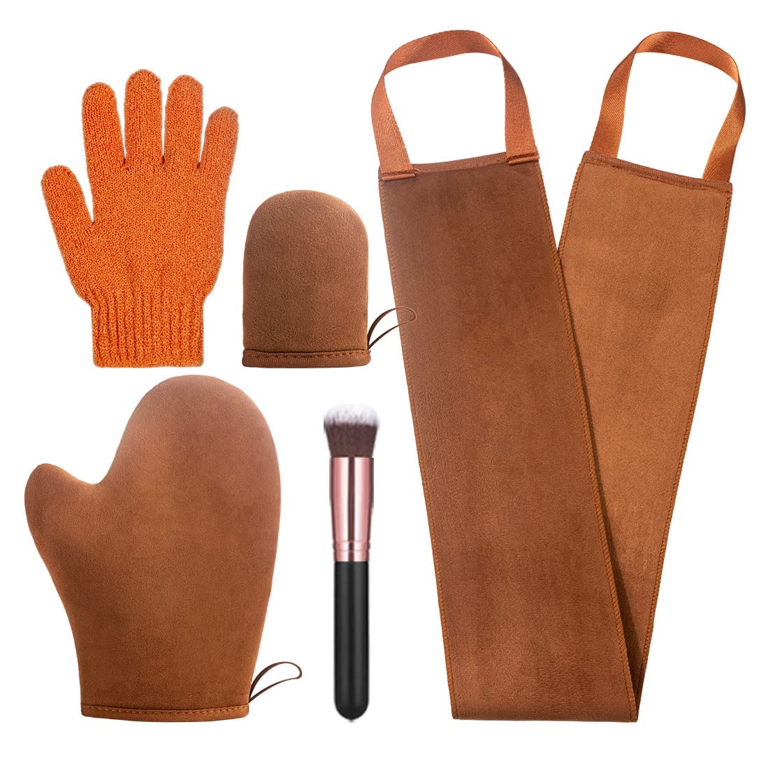 ANSPHIE 5 Pack Self Tanning Mitt Applicator Tanning Mitts Self Tanner ...