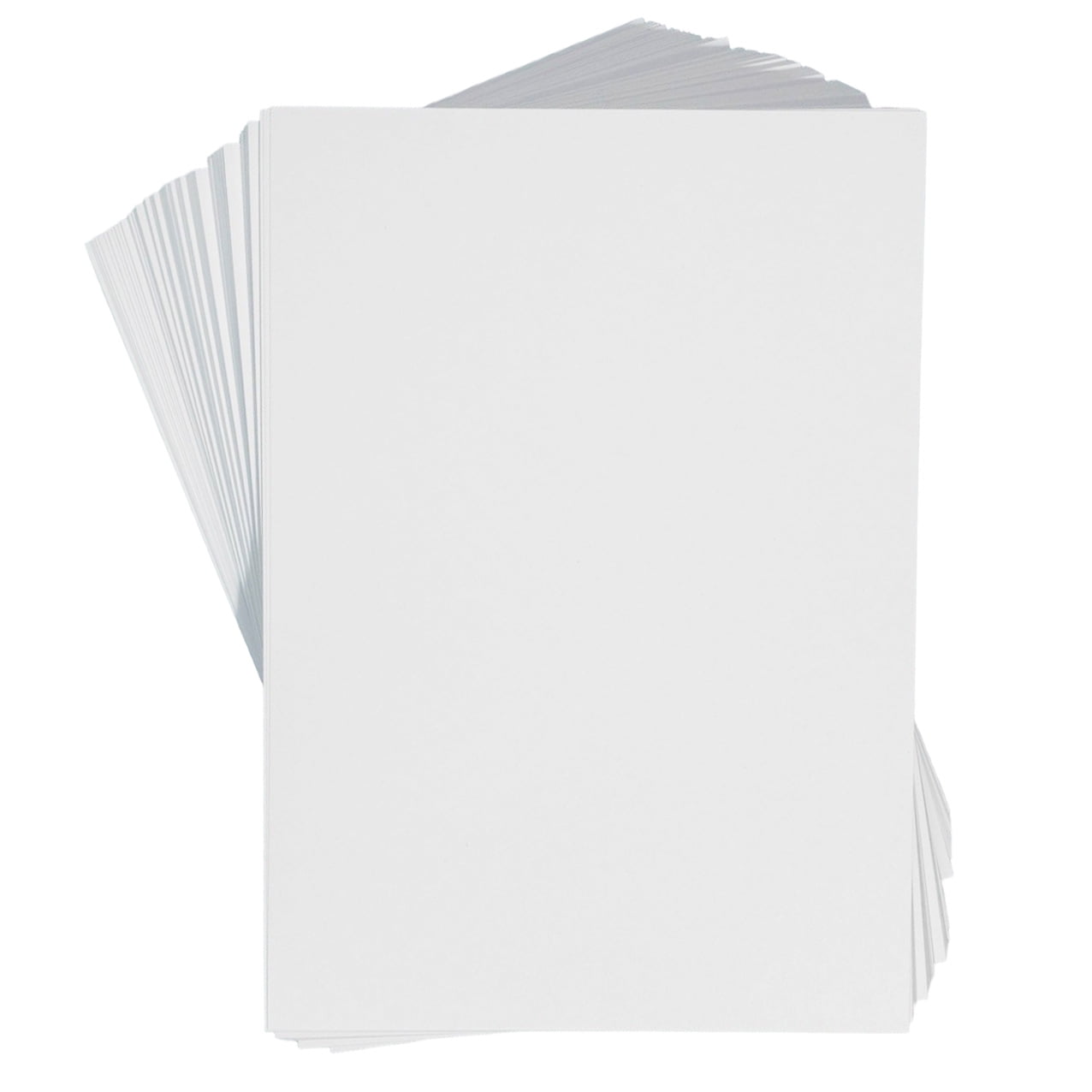 ANSSDO 50 Sheets White Cardstock 8.5x11 Inch, 250gsm Thick Card stock ...