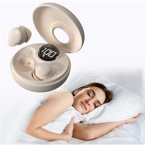 ANSTEN Sleep Headphones, Small Invisible Noise Cancelling Sleep Earbuds ...