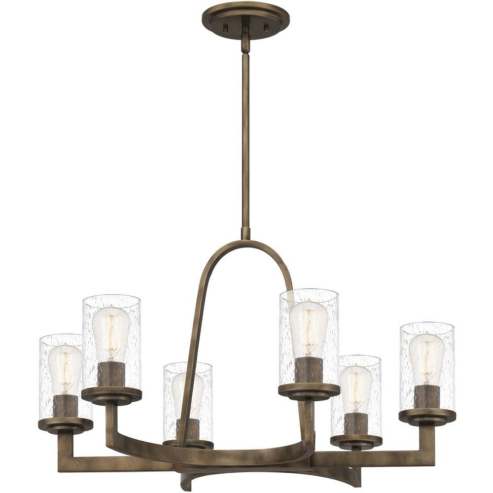 ANT5027SU-Quoizel Lighting-Antonin - 6 Light Chandelier In Transitional ...