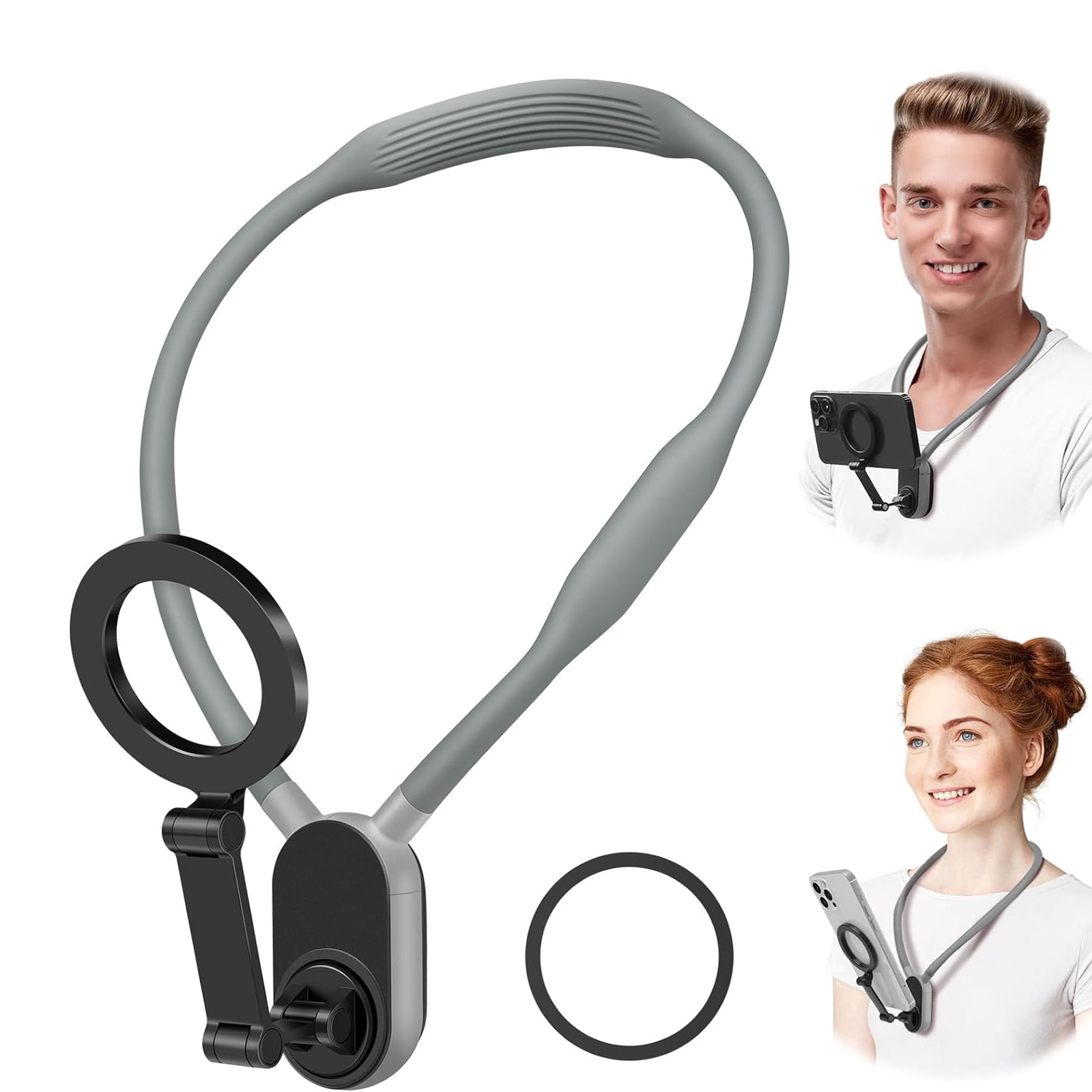 ANTBABA Magnetic Neck Mount for Phones Selfie Mount Hand Free Neck ...