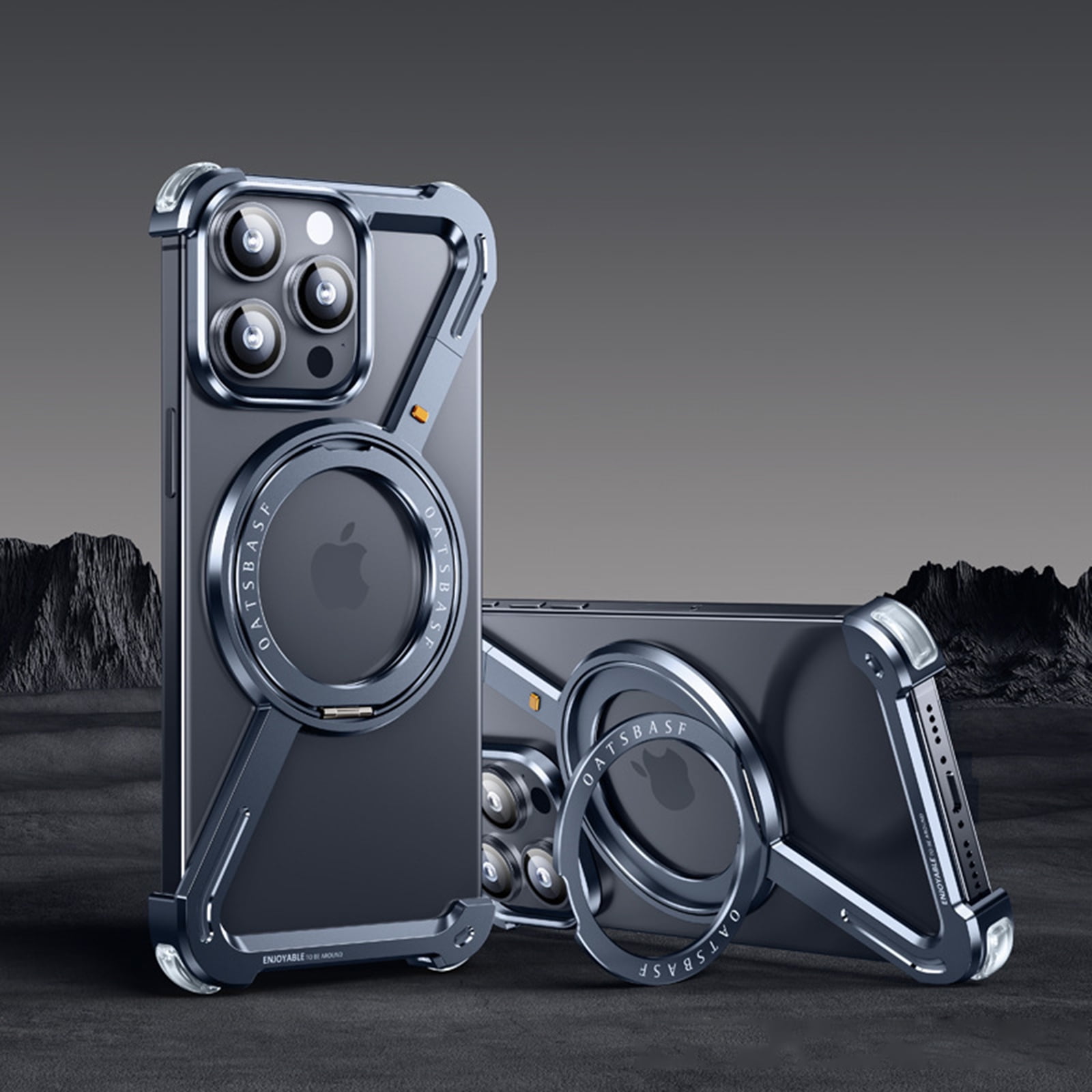 ANTBABA Minimalist Z Case for iPhone 15 Pro Max with 360° Rotatable ...