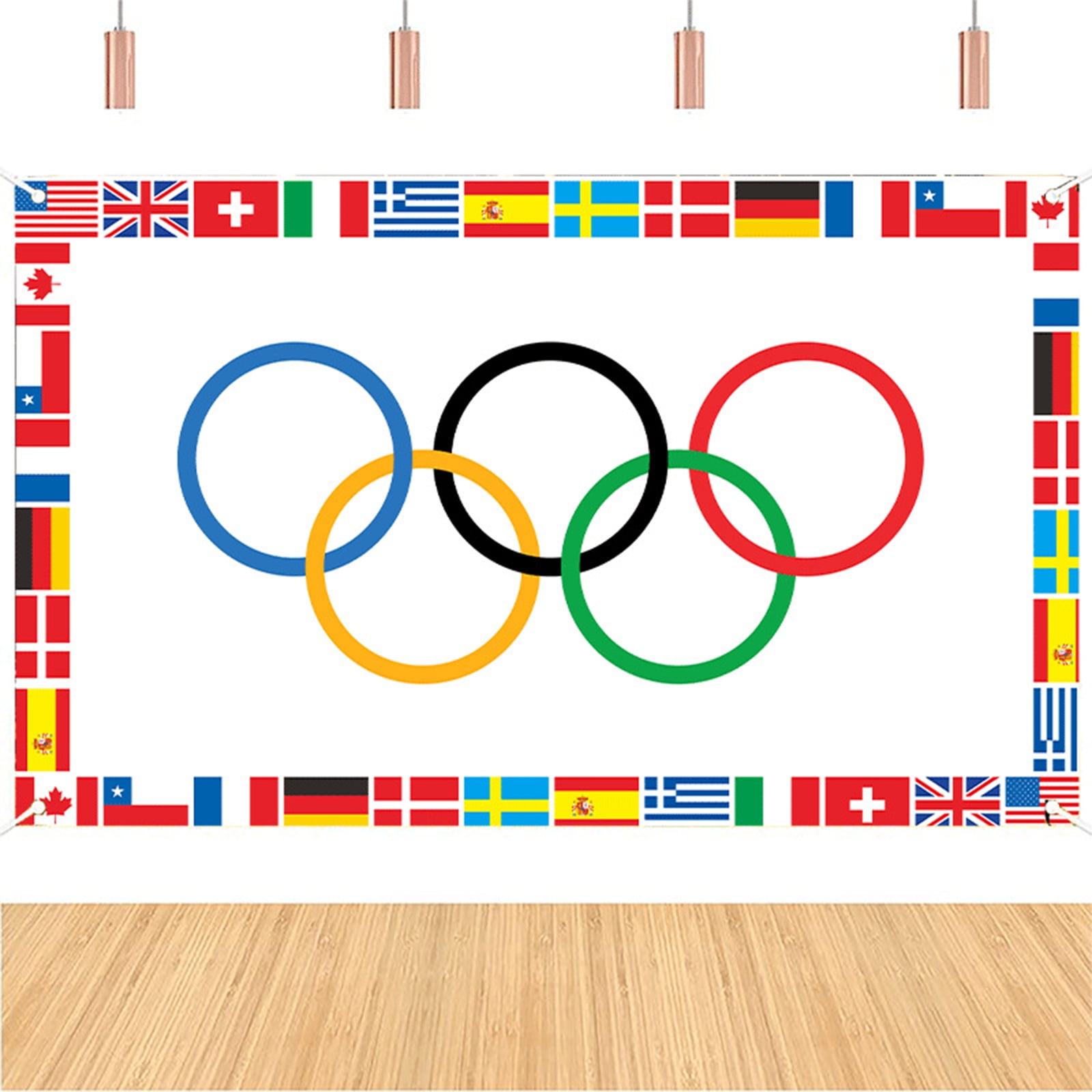 ANTBABA Olympics Decorations Banner, International Sports Theme Poster ...