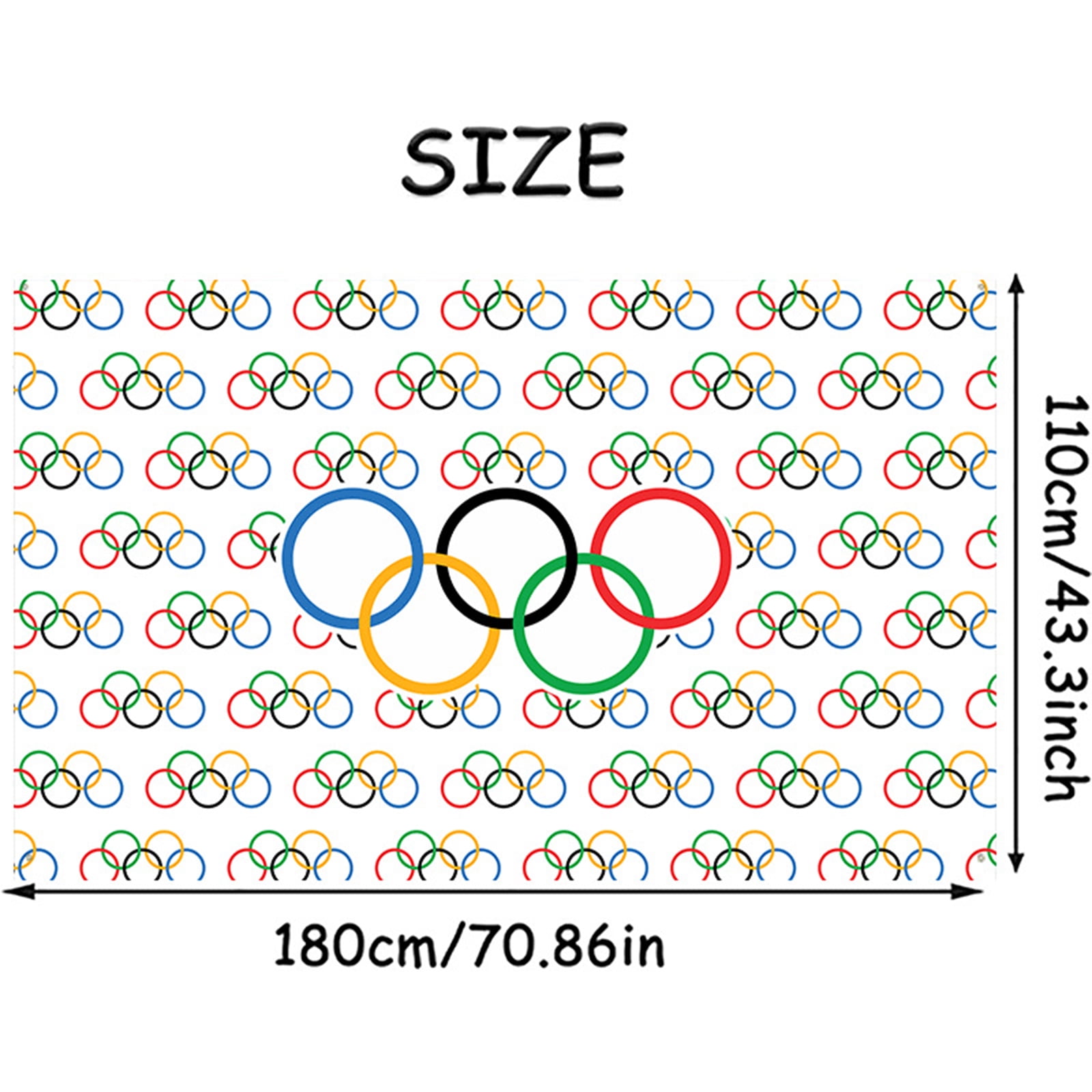 ANTBABA Olympics Decorations Banner, International Sports Theme Poster ...