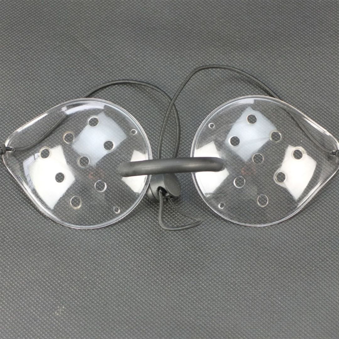 ANTBABA Porous Clear Plastic Eye Patches Adjustable Transparent Eye ...