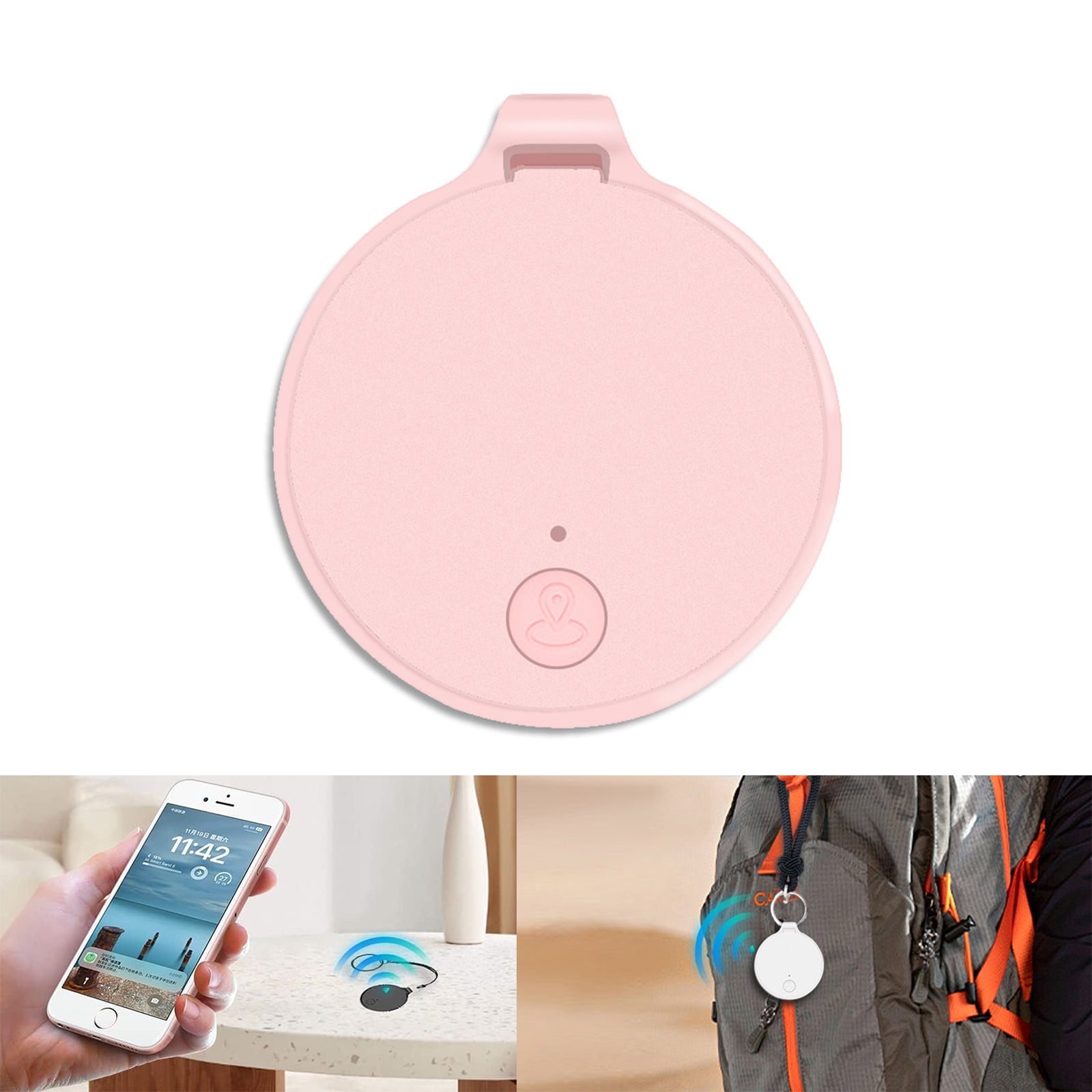 ANTBABA Wireless Bluetooth GPS Tracker for Kids, Pets, Dogs, Luggage ...