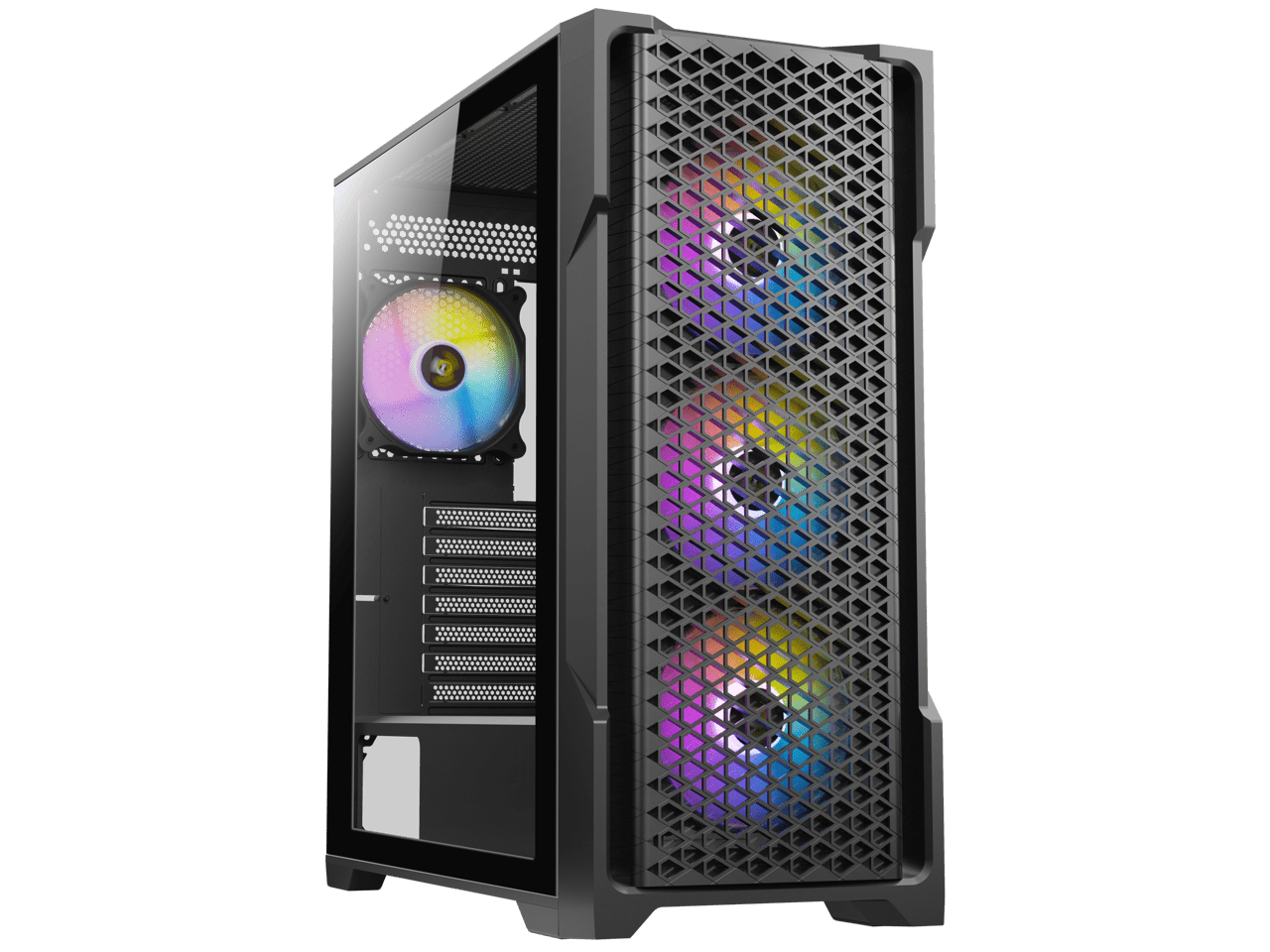 ANTEC AX Series AX90 Mid-Tower ATX Gaming Case, High-Airflow Mesh Front ...