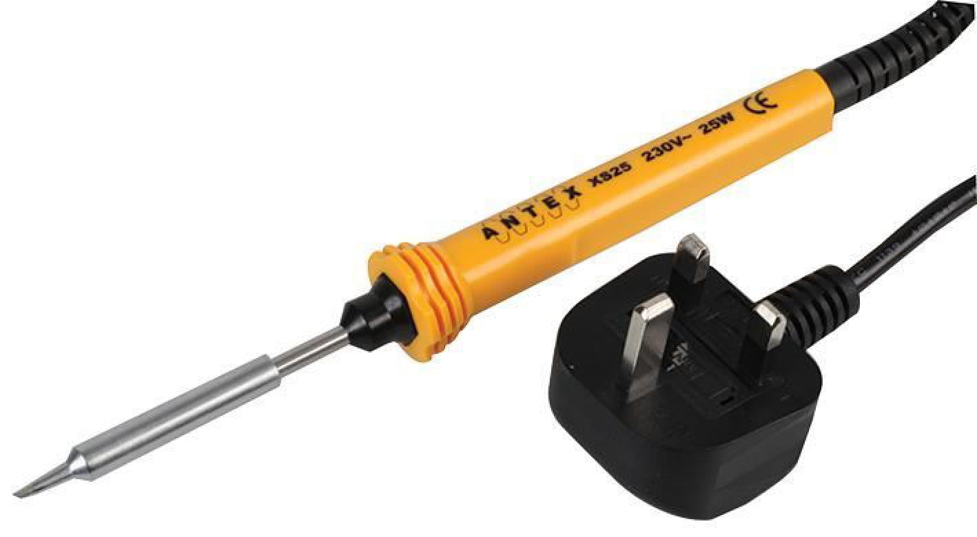 ANTEX - XS25 25W Precision Soldering Iron 230V PVC Lead UK Plug - Walmart.com