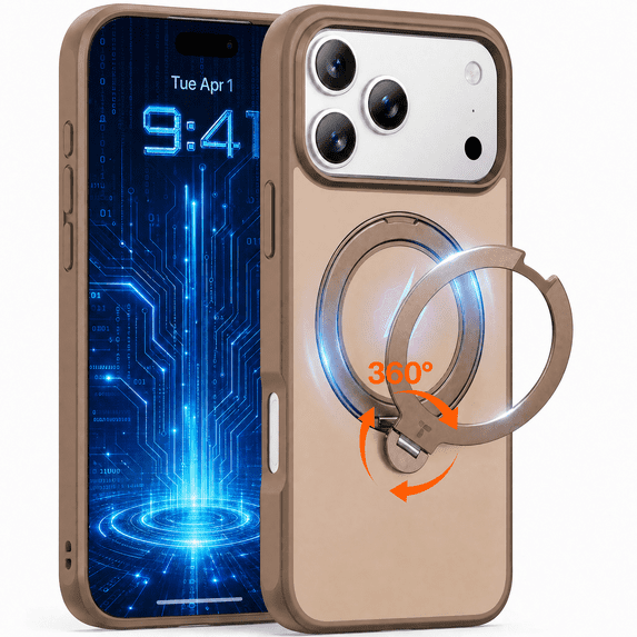 ANTHOUSE 360 Magnetic Stand for iPhone 17 Pro Max Case, Fit for MagSafe ...
