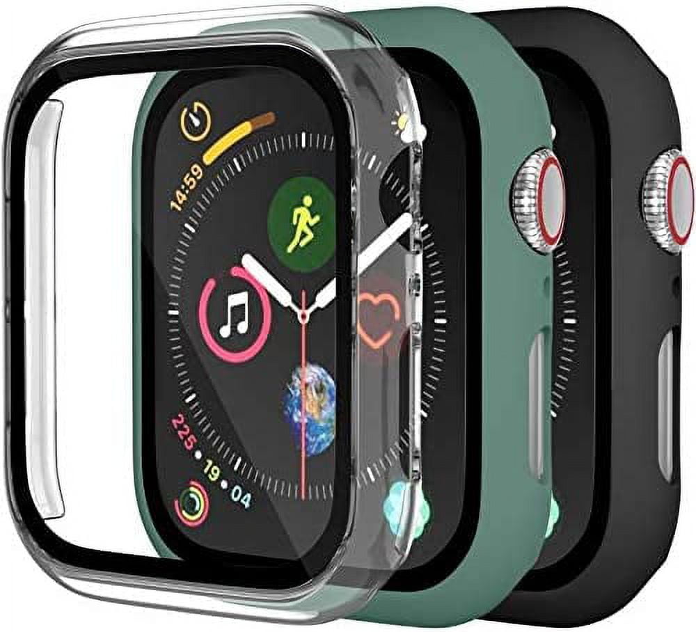 ANTHOUSE Compatible with Apple Watch Case 44mm iWatch SE Series 6 5 4 ...