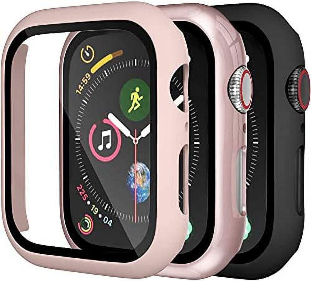ANTHOUSE Compatible with Apple Watch Case 44mm iWatch SE Series 6 5 4 ...
