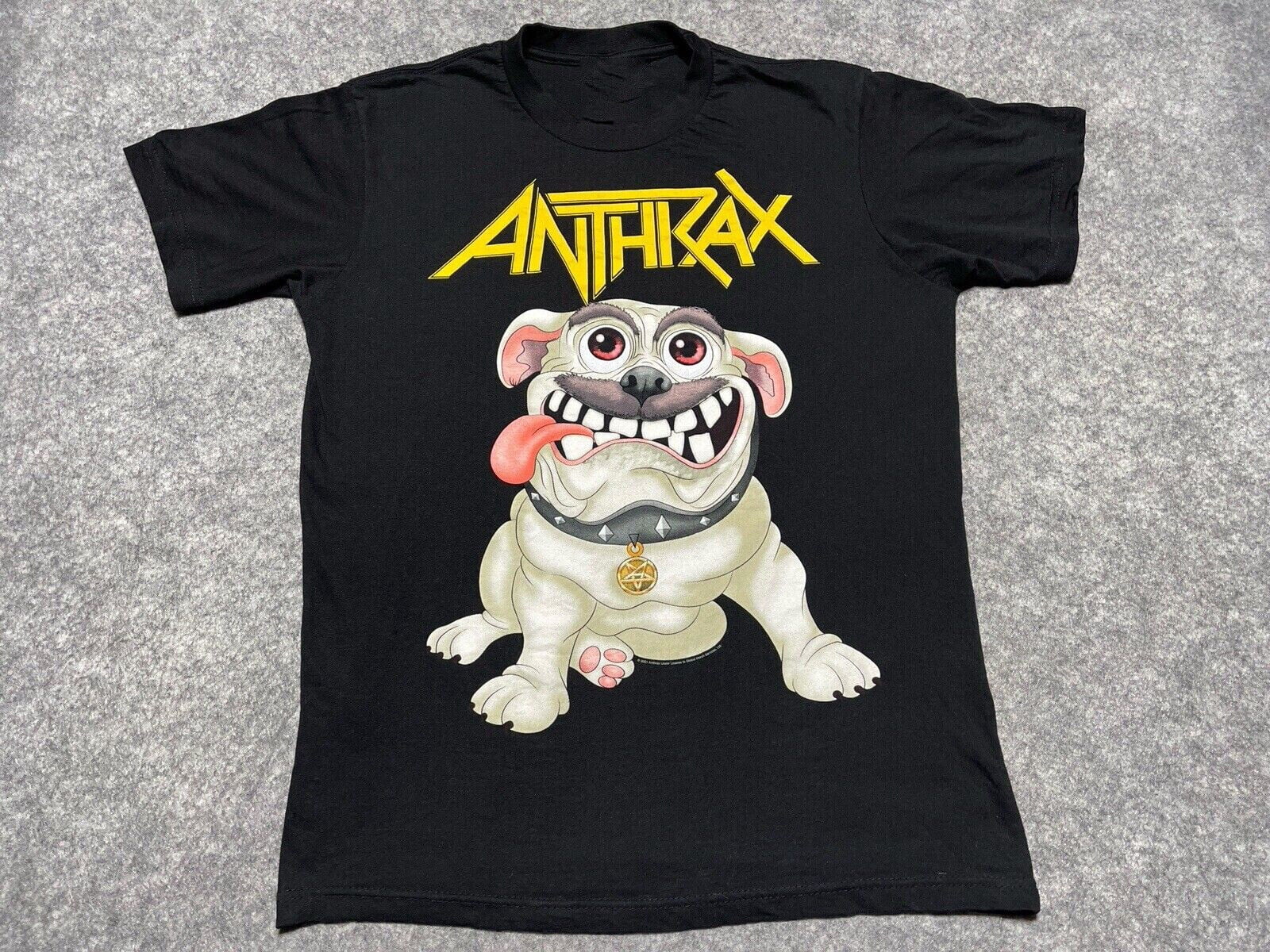 ANTHRAX Big 4 Bulldog 2021 Concert Tour Gift For Fan S-5XL Unisex T ...