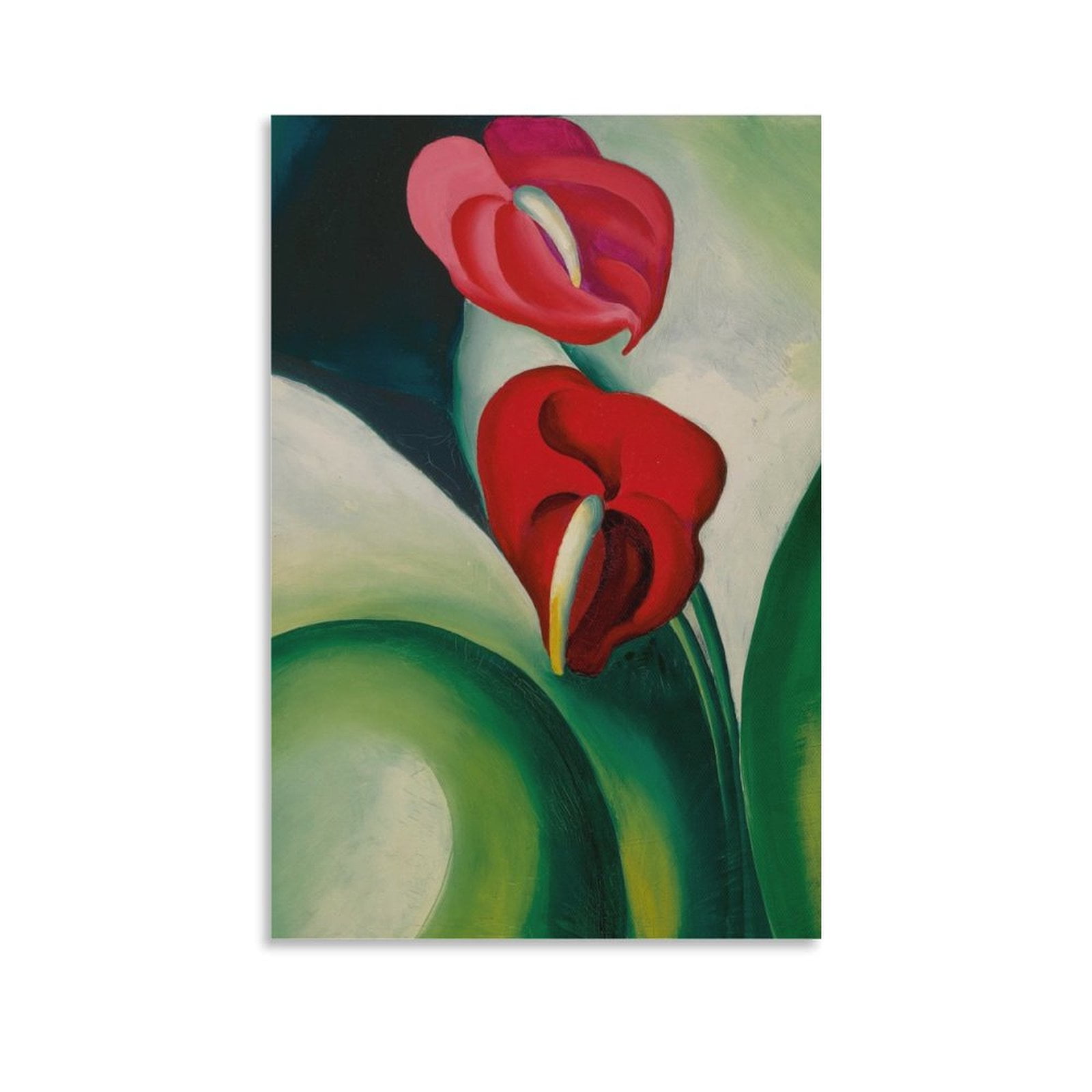 ANTHURIUM 1923 Wall Art Picture Painting Poster Canvas Print Posters ...