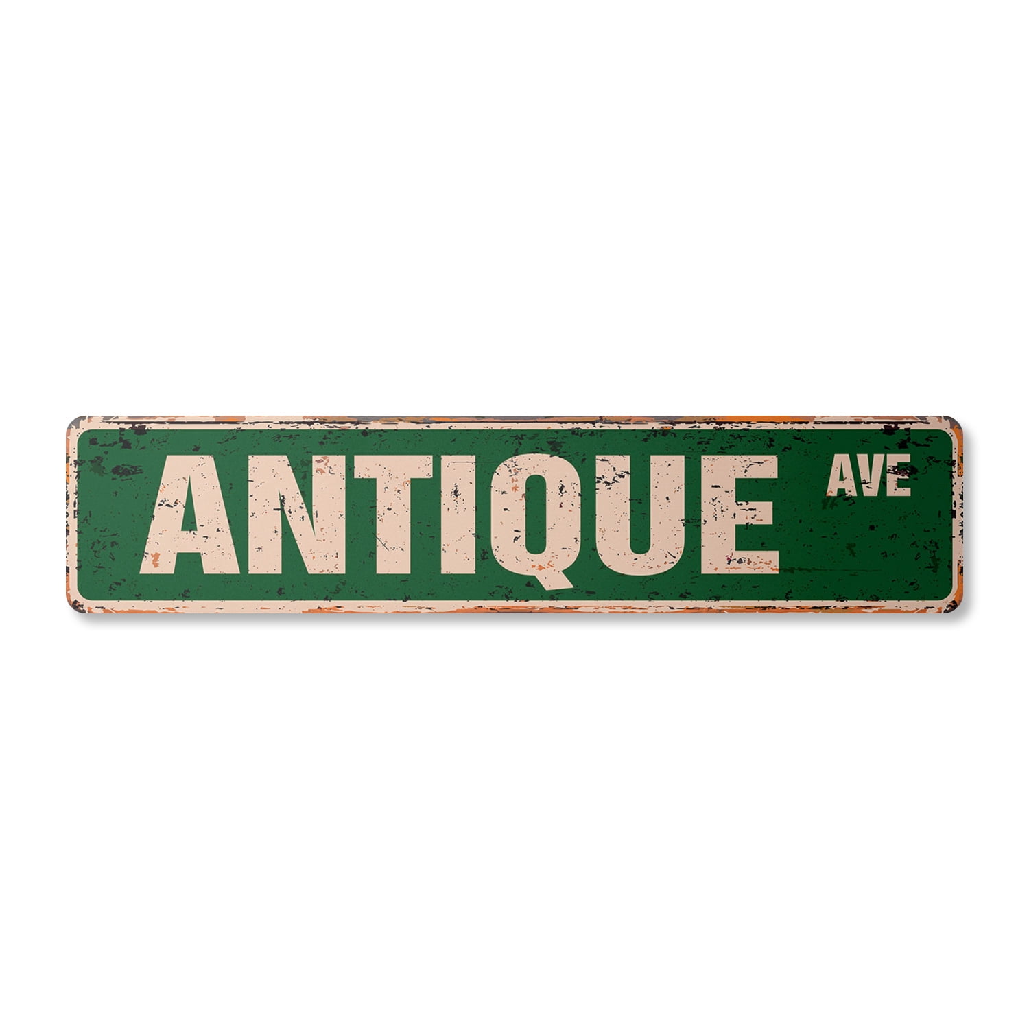 ANTIQUE Vintage Plastic Street Sign rare collector dealer road show ...