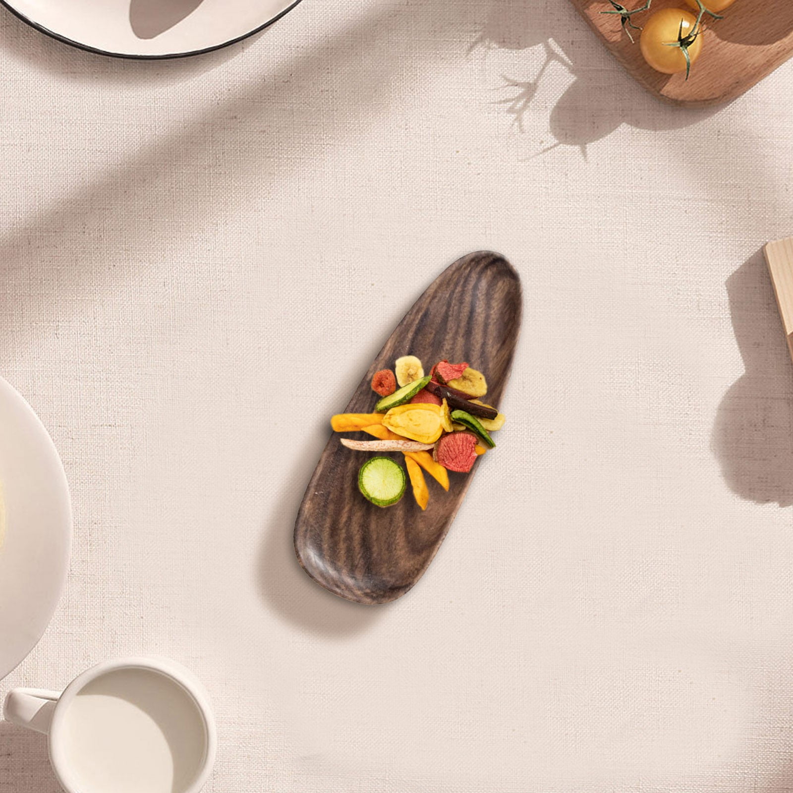 ANTOO Baking Trays & Trays,Kitchen Pans,Exquisite Walnut Fruit Tray ...