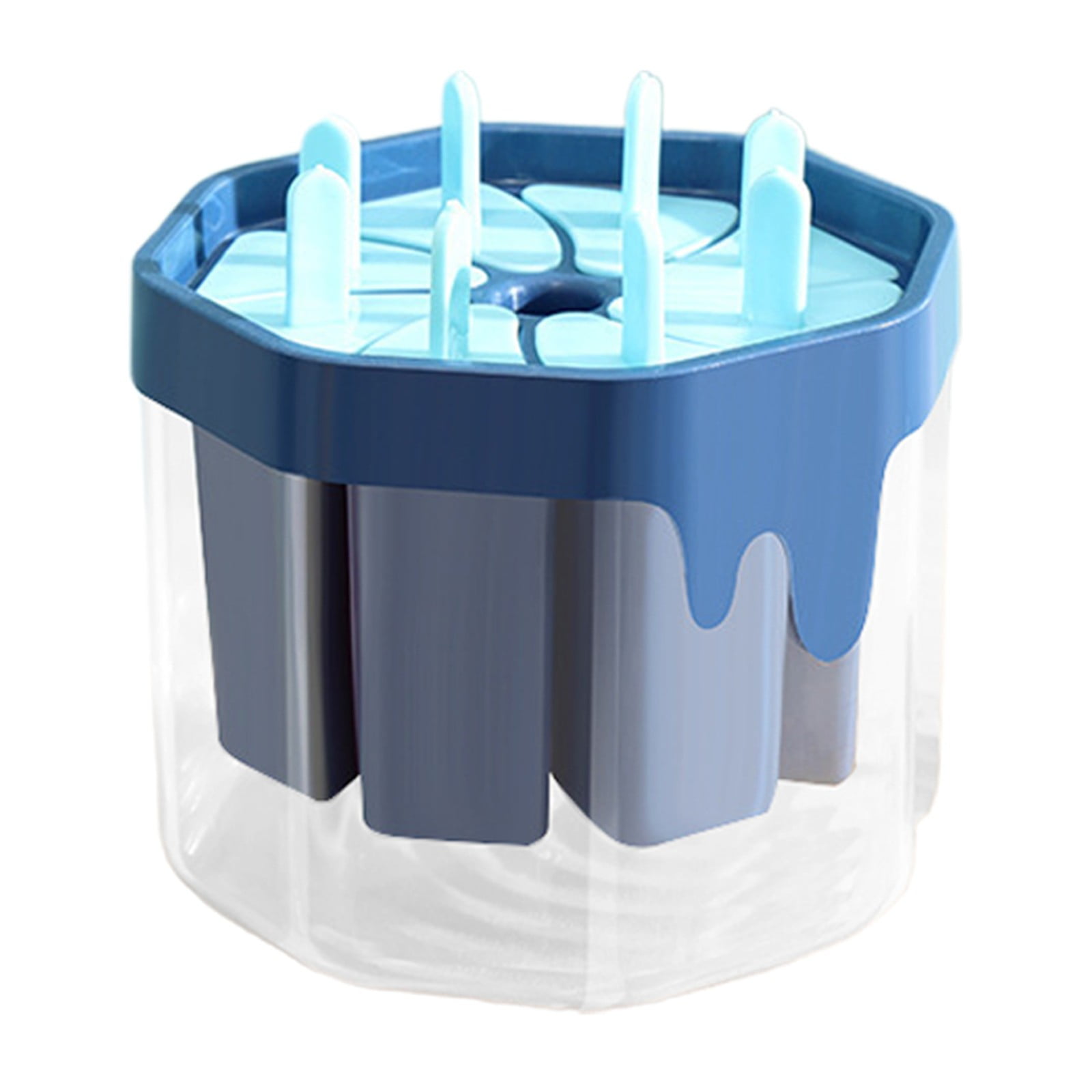 ANTOO Clearance Pop Molds with Sticks 8 Piece Ice Reusable Set with Lid ...