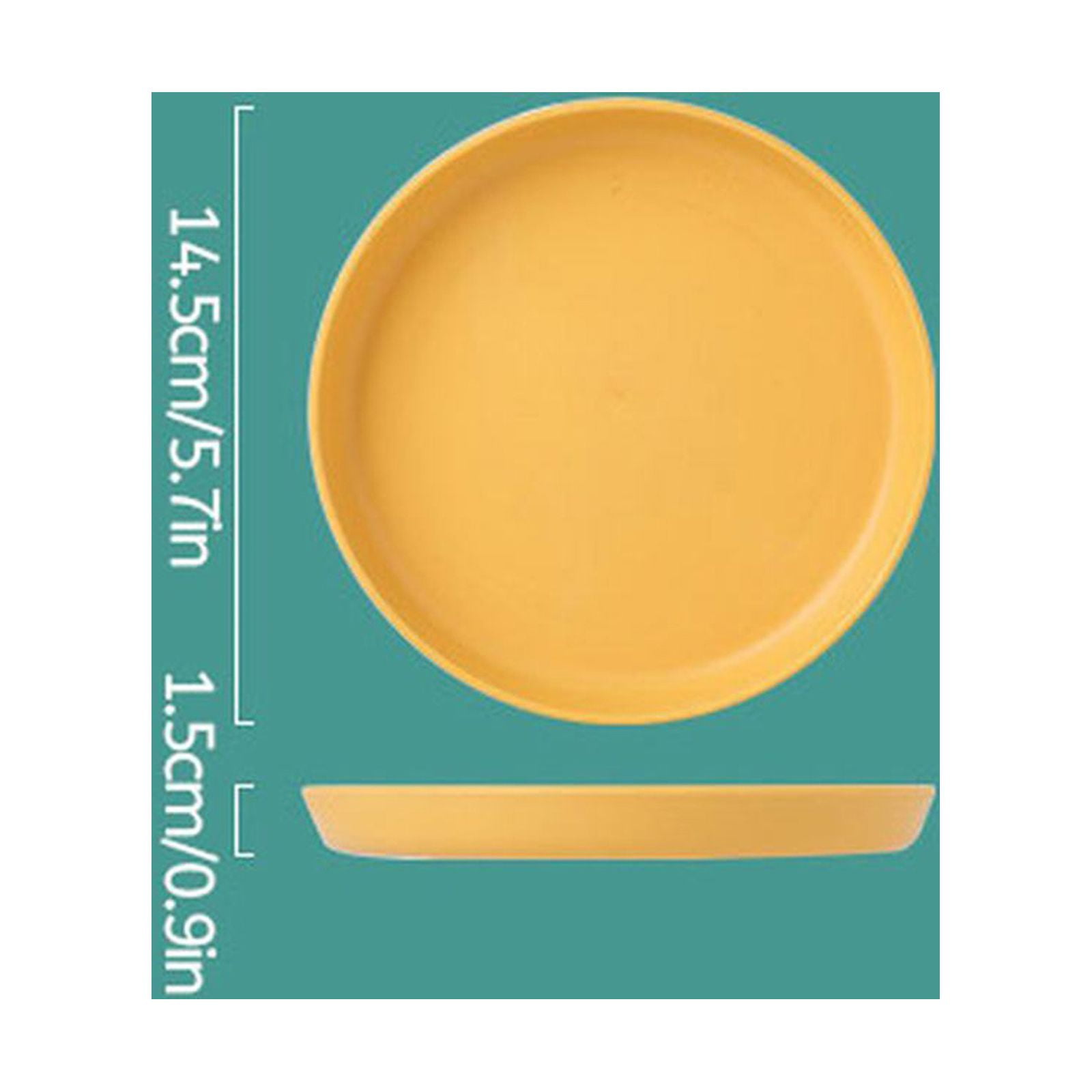 ANTOO Spit Bone Dish,Dining Table Garbage Plate,Macaron Spit Bone Dish ...