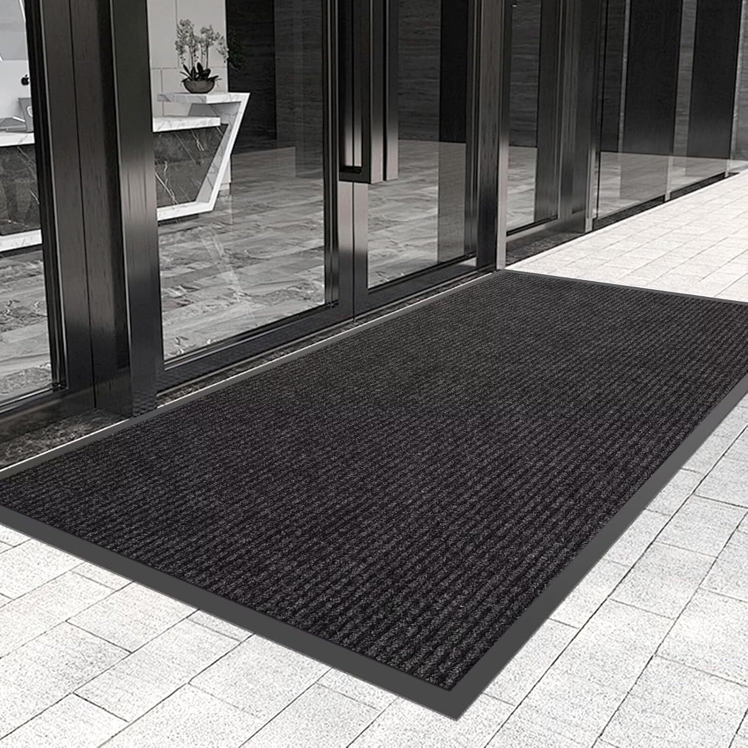 ANTPOP Entrance Floor Mats Indoor Muddy Doormat Outdoor Commercial ...