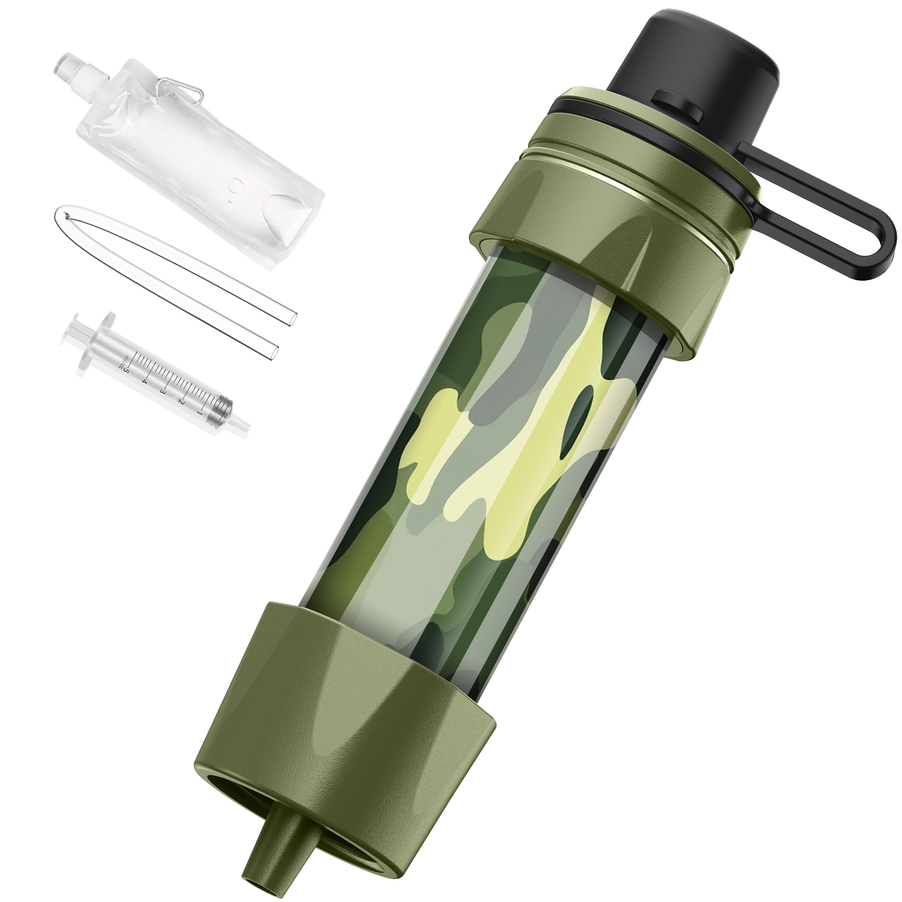 ANTSHARE Portable Water Filter Straw, Emergency Purification, Survival ...
