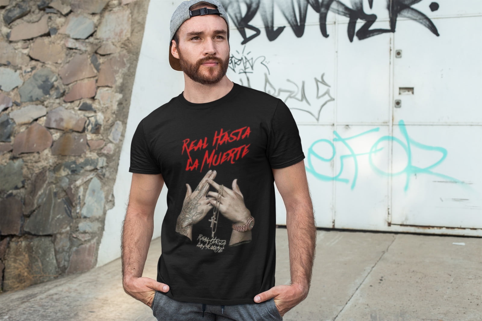 ANUEL AA SHIRT REAL HASTA LA MUERTE CAMIZA ANUEL PUERTO RICO PREMIUM ...