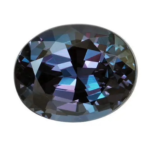 ANUJ SALES 10.25 Ratti Purple Colour Alexander Stone Oval Shape ...