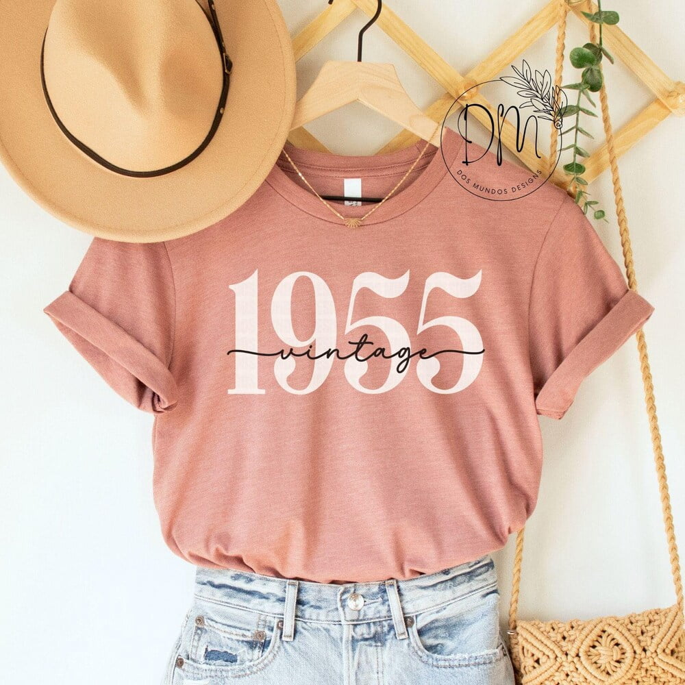 ANUNSHIRT 1955 Shirt, 70Th Birthday Shirt, 1955 T-Shirt, 1955 Birth ...