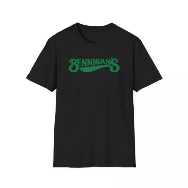 ANUNSHIRT Bennigan'S 80'S 90'S Bennigans Logo Irish Classic Vintage Tee ...