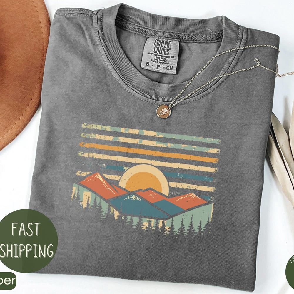 ANUNSHIRT Camping Gift Shirt, Forest Themed Shirt, Tree Shirt ...