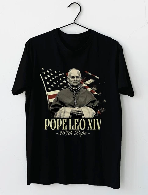ANUNSHIRT Cardinal Robert Prevost Shirt Pope Leo Xiv T-Shirt Unisex S-5XL Hot Trending Shirt ...