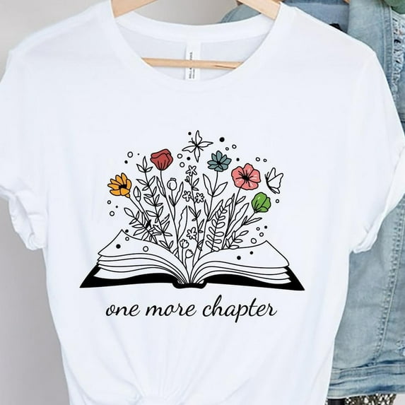 ANUNSHIRT Chapter, Bookish, Funny Reading Shirt, Book Nerd Shirt ...