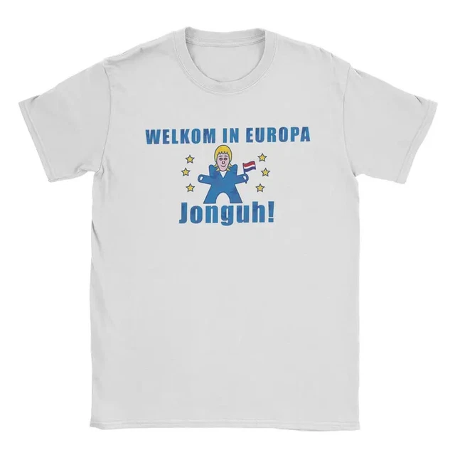 ANUNSHIRT Europapa Joost Klein Welkom In Europa Jonguh for Vintage Cot ...