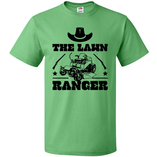 ANUNSHIRT Father'S Day The Lawn Ranger With Mower T-Shirt Happy Father ...