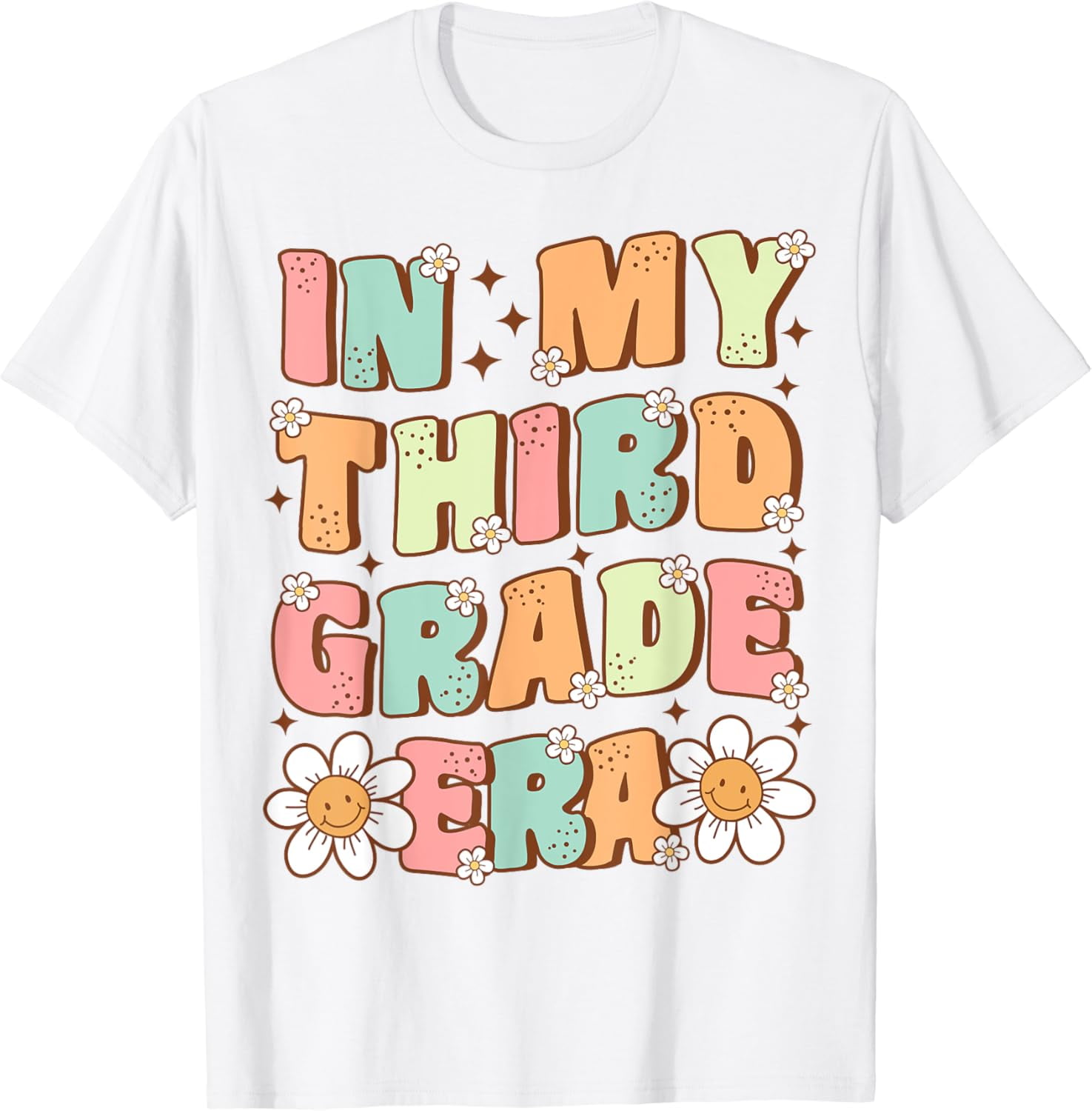 ANUNSHIRT In My Third Grade Era Cute Groovy 3Rd Grade Back To School T ...
