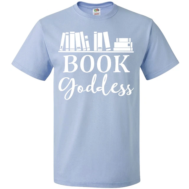 ANUNSHIRT Librarian Gift Book Goddess Reading T-Shirt Library Reader ...