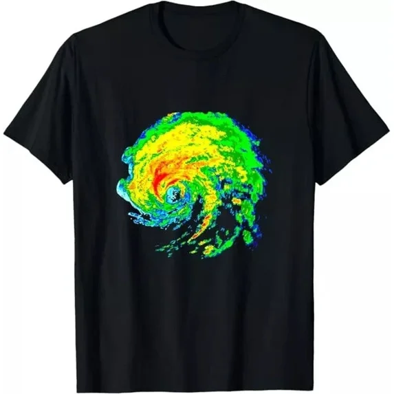 ANUNSHIRT Meteorologist Storm Chasing Weather Radar Image T-Shirt ...