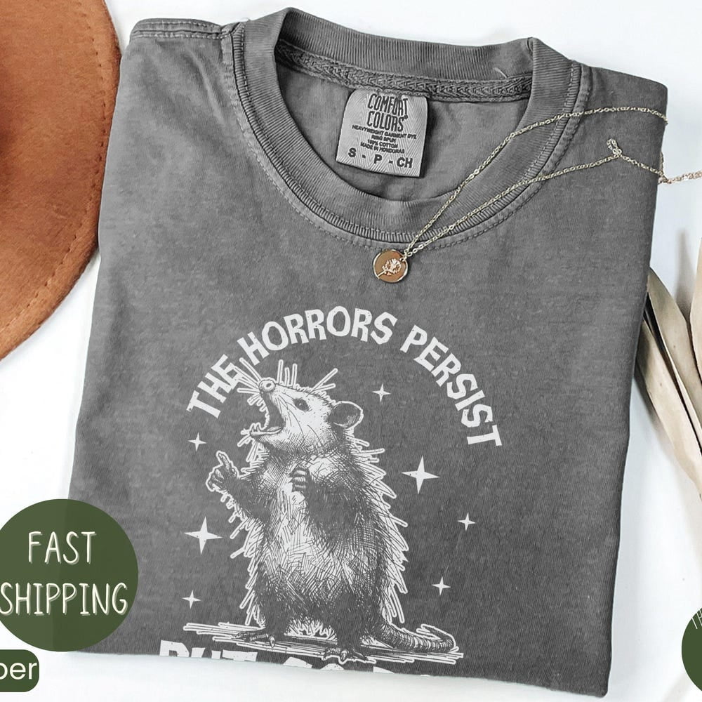 ANUNSHIRT Retro Funny Possum Says 90S Graphic Shirt, Vintage The ...