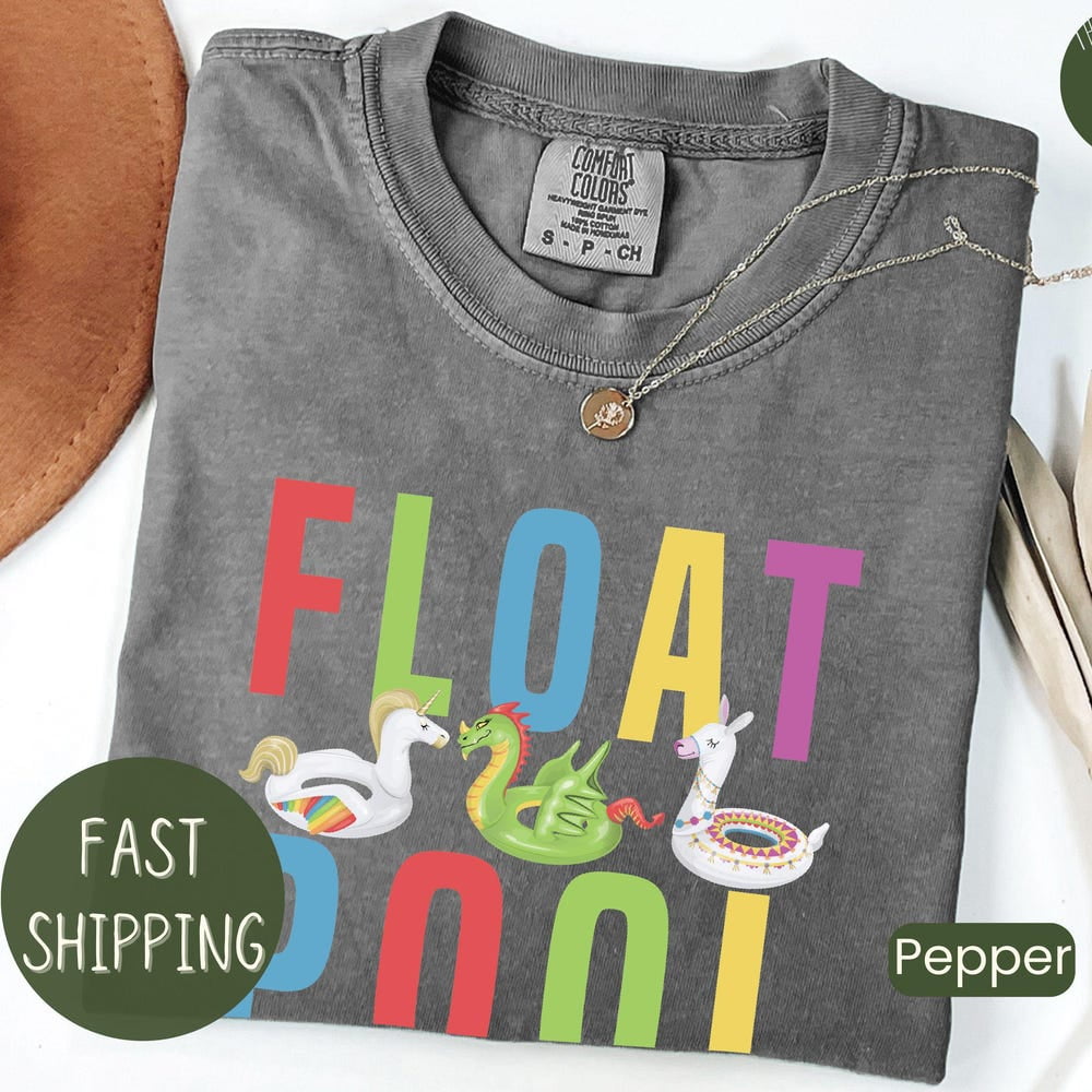 ANUNSHIRT Retro Nurse Shirt, Float Pool Nurse Tee, Funny Registered ...