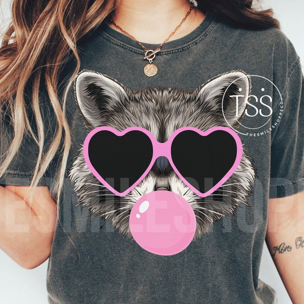 ANUNSHIRT Stay Trashy Shirt, Funny Stay Trashy blowing bubble Shirt ...